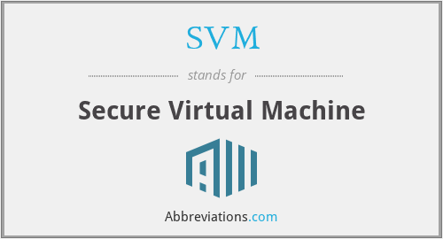 SVM - Secure Virtual Machine