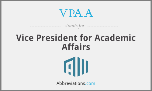 What does VPAA stand for?