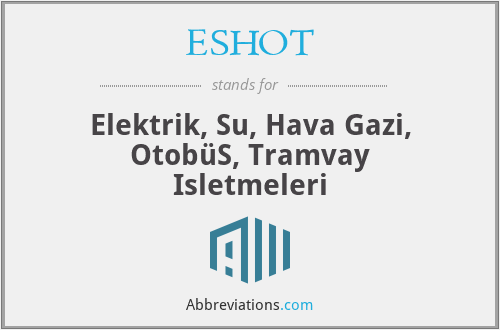 What does ESHOT stand for?