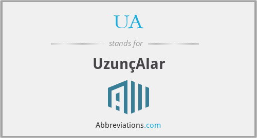 What does UA stand for?