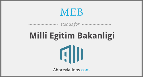 What does MEB stand for?