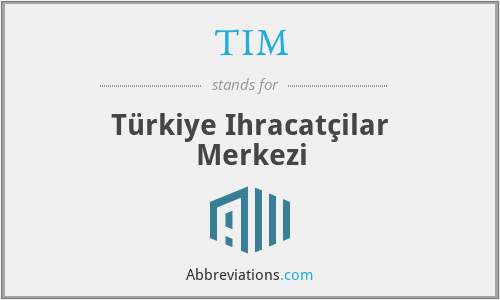 What does TIM stand for?