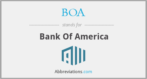 What does BOA stand for?