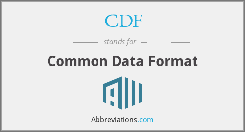 CDF - Common Data Format