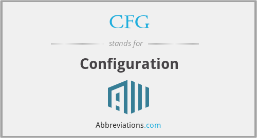 What does CFG stand for?