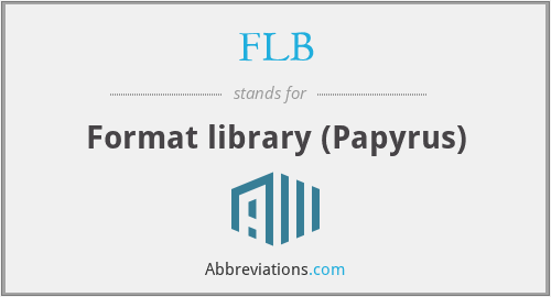 What does FLB stand for?