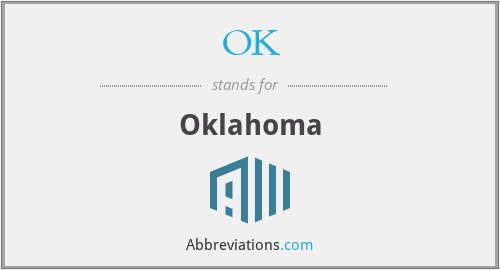 What does OK stand for?