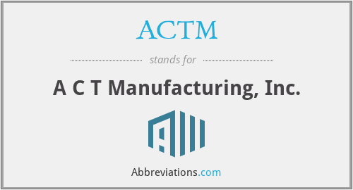What does ACTM stand for?
