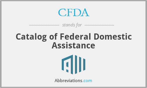 What does CFDA stand for?