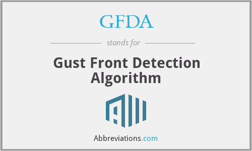 What does GFDA stand for?