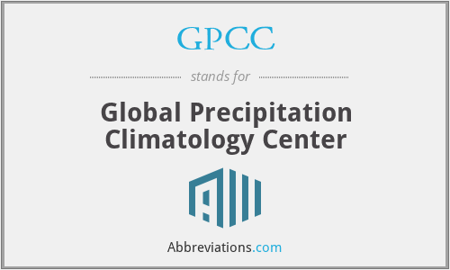 What does GPCC stand for?