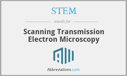 STEM - Scanning Transmission Electron Microscopy