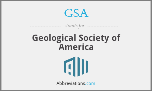 What does GSA stand for?