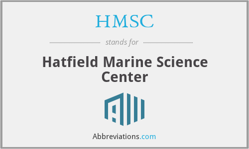 What does HMSC stand for?