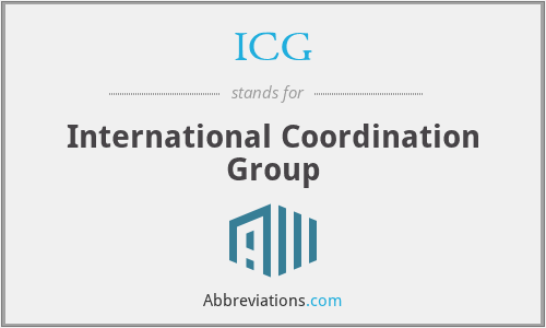 What does ICG stand for?