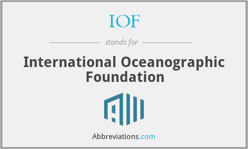 What does IOF stand for?