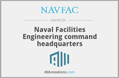 What does NAVFAC stand for?