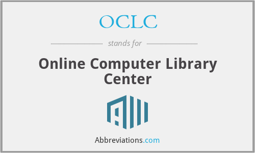 What does OCLC stand for?