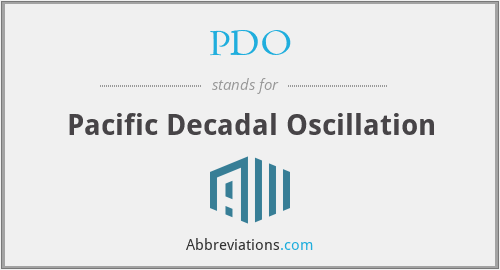 What does PDO stand for?