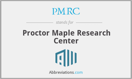 What does PMRC stand for?