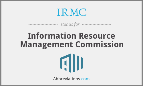 What does IRMC stand for?
