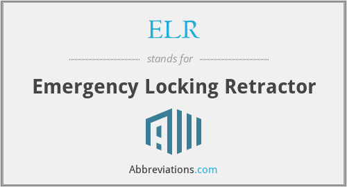 What does ELR stand for?