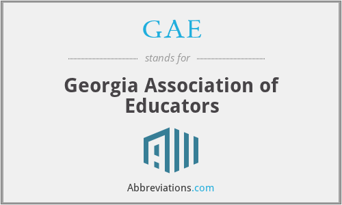 What does GAE stand for?