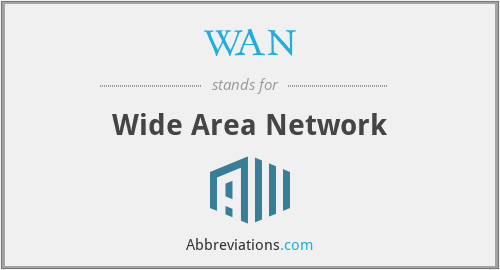 What does WAN stand for?
