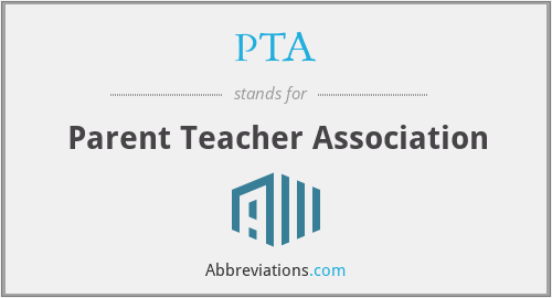 What does PTA stand for?