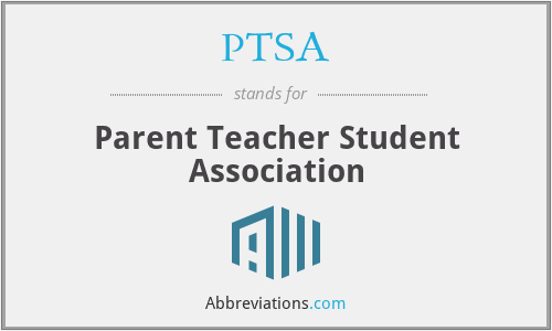 What does PTSA stand for?