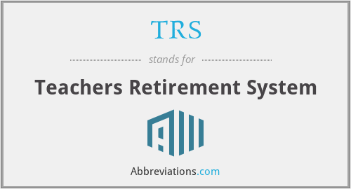 What does TRS stand for?