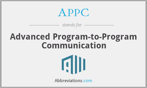 What does APPC stand for?