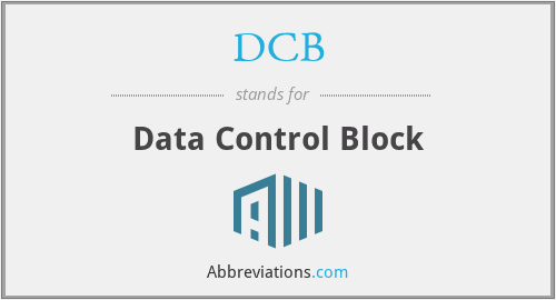 What does DCB stand for?