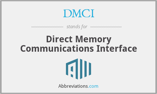 What does DMCI stand for?