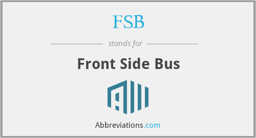 What does FSB stand for?