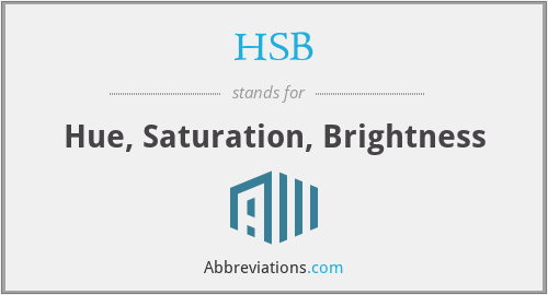 What does HSB stand for?