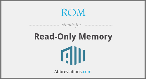 What does ROM stand for?