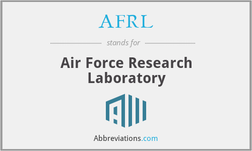 What does AFRL stand for?