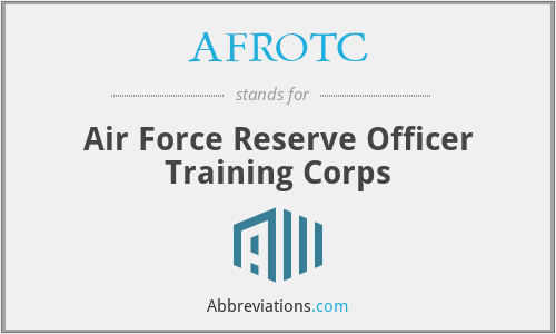 What does AFROTC stand for?