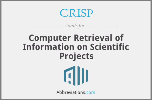 What does CRISP stand for?
