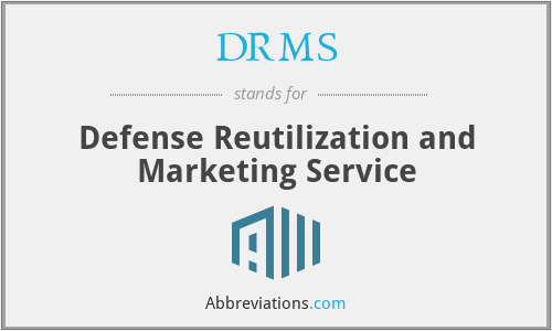 What does DRMS stand for?