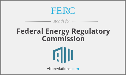 What does FERC stand for?