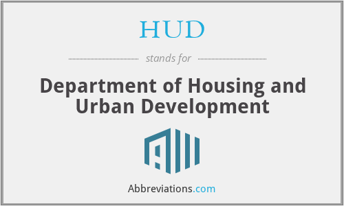 What does HUD stand for?