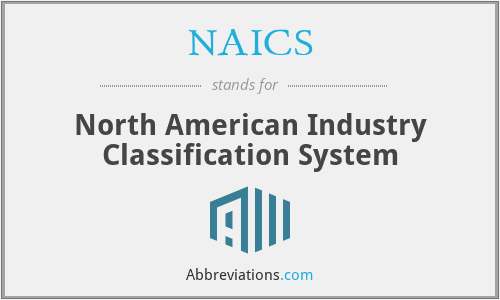 What does NAICS stand for?