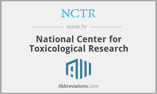 What does NCTR stand for?