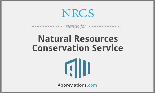 What does NRCS stand for?