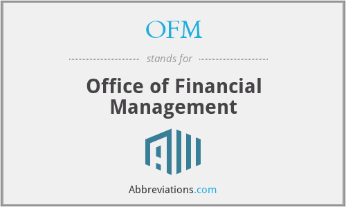 What does OFM stand for?