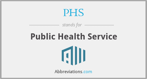 What does PHS stand for?