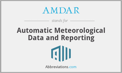 What does AMDAR stand for?