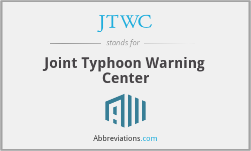 What does JTWC stand for?